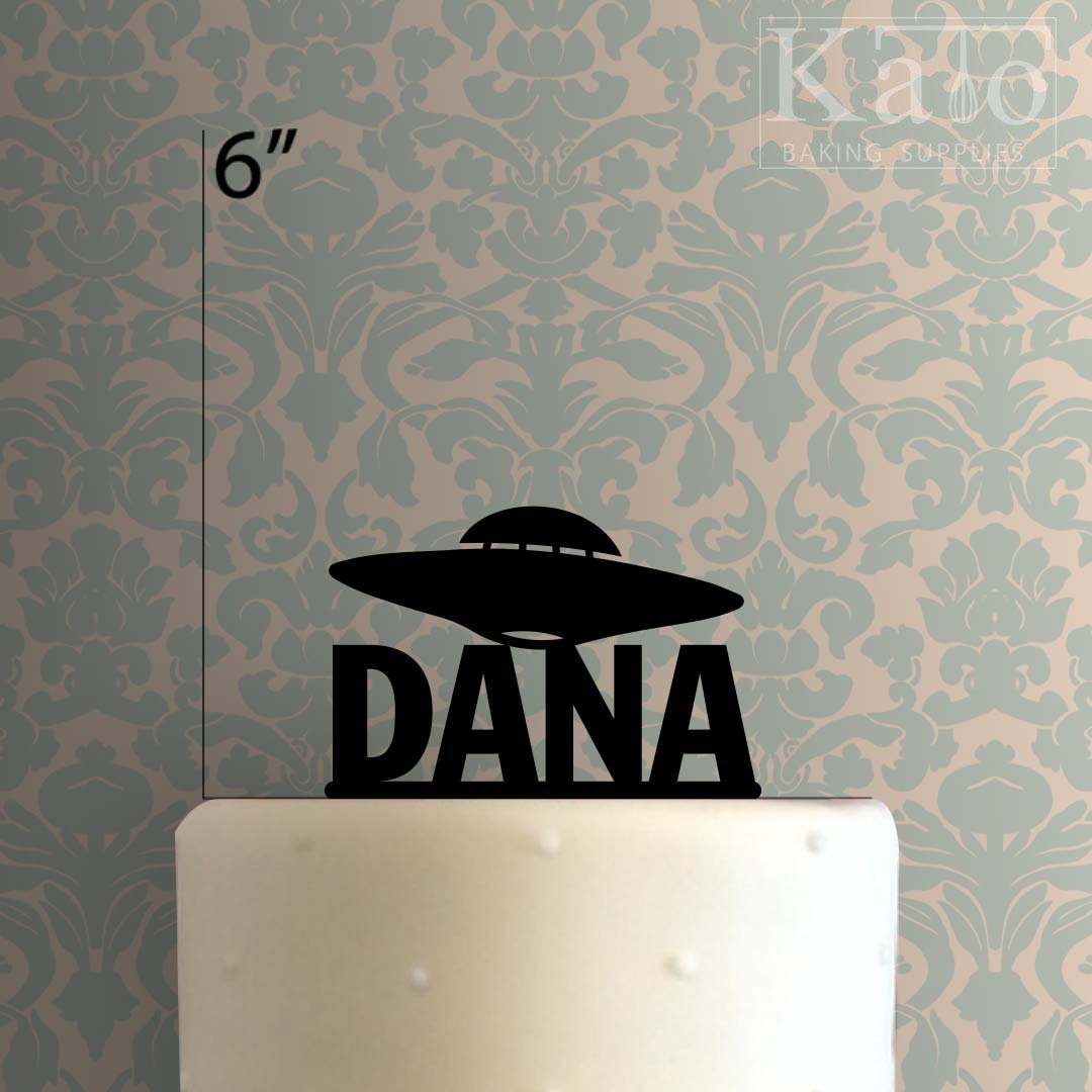 Custom Flying Saucer 225-223 Cake Topper - Etsy