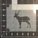 Antelope 100 Stencil - Etsy