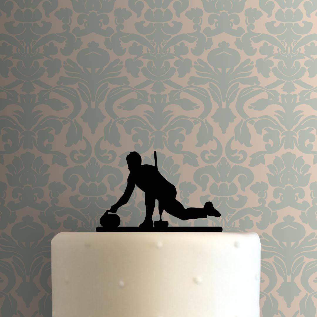Curling Sport 225-C045 Cake Topper - Etsy