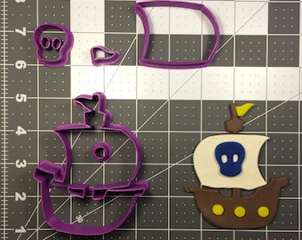Pirate Ship Cookie Cutter - Etsy