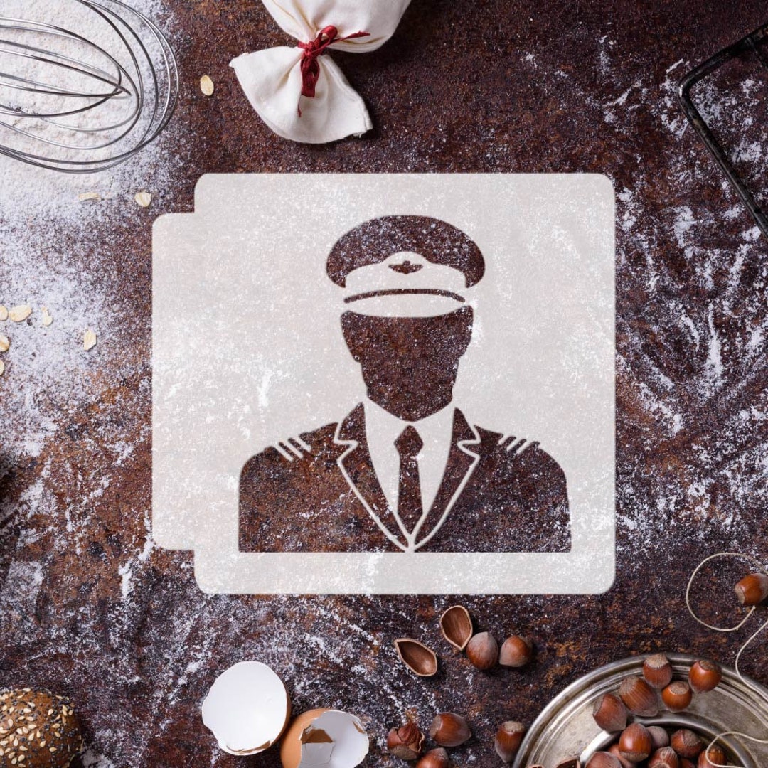 Airplane Pilot 783-I430 Stencil - Etsy