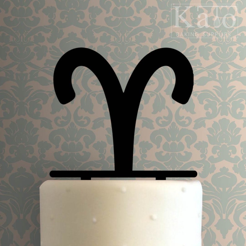 Aries Zodiac 225-795 Cake Topper - Etsy