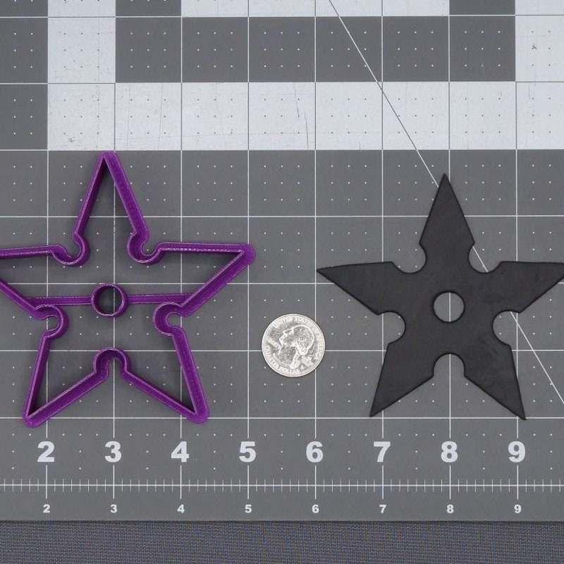 Ninja Star Cookies - Etsy