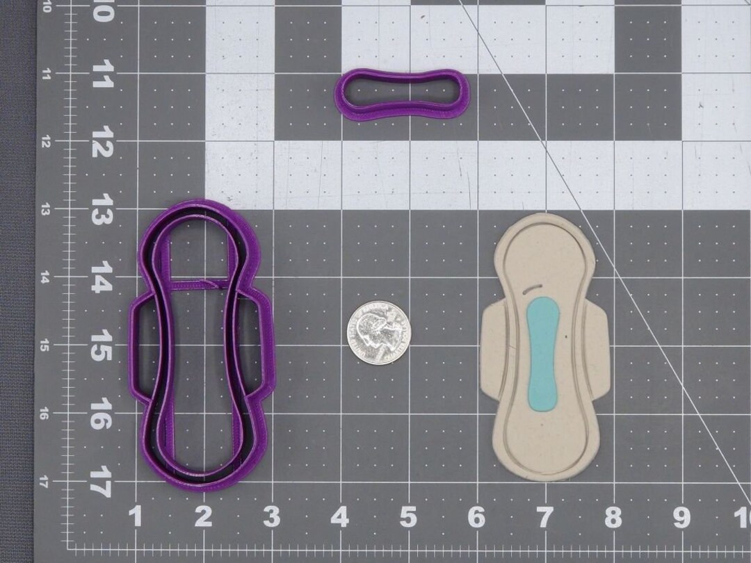 Period Pad 266-K530 Cookie Cutter Set - Etsy