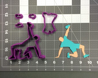 Gym Pose 101 Cookie Cutter Set - Etsy
