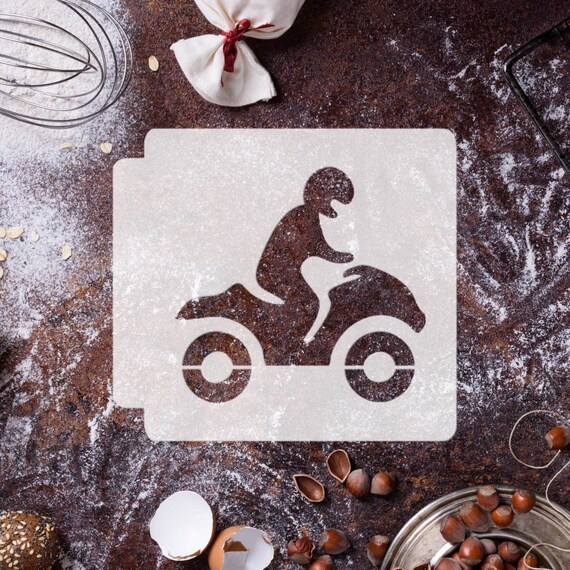 ATV Rider 783-F258 Stencil | Etsy