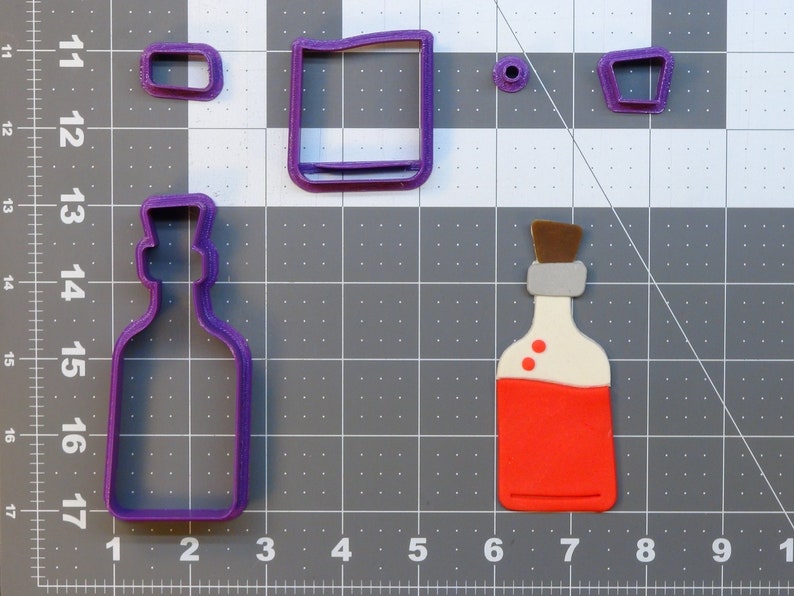 Cork Bottle 266-A431 Cookie Cutter Set - Etsy