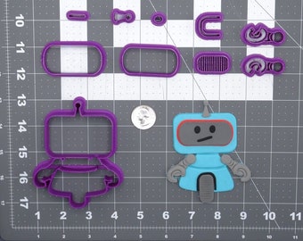 Robot Cookie Cutter - Etsy