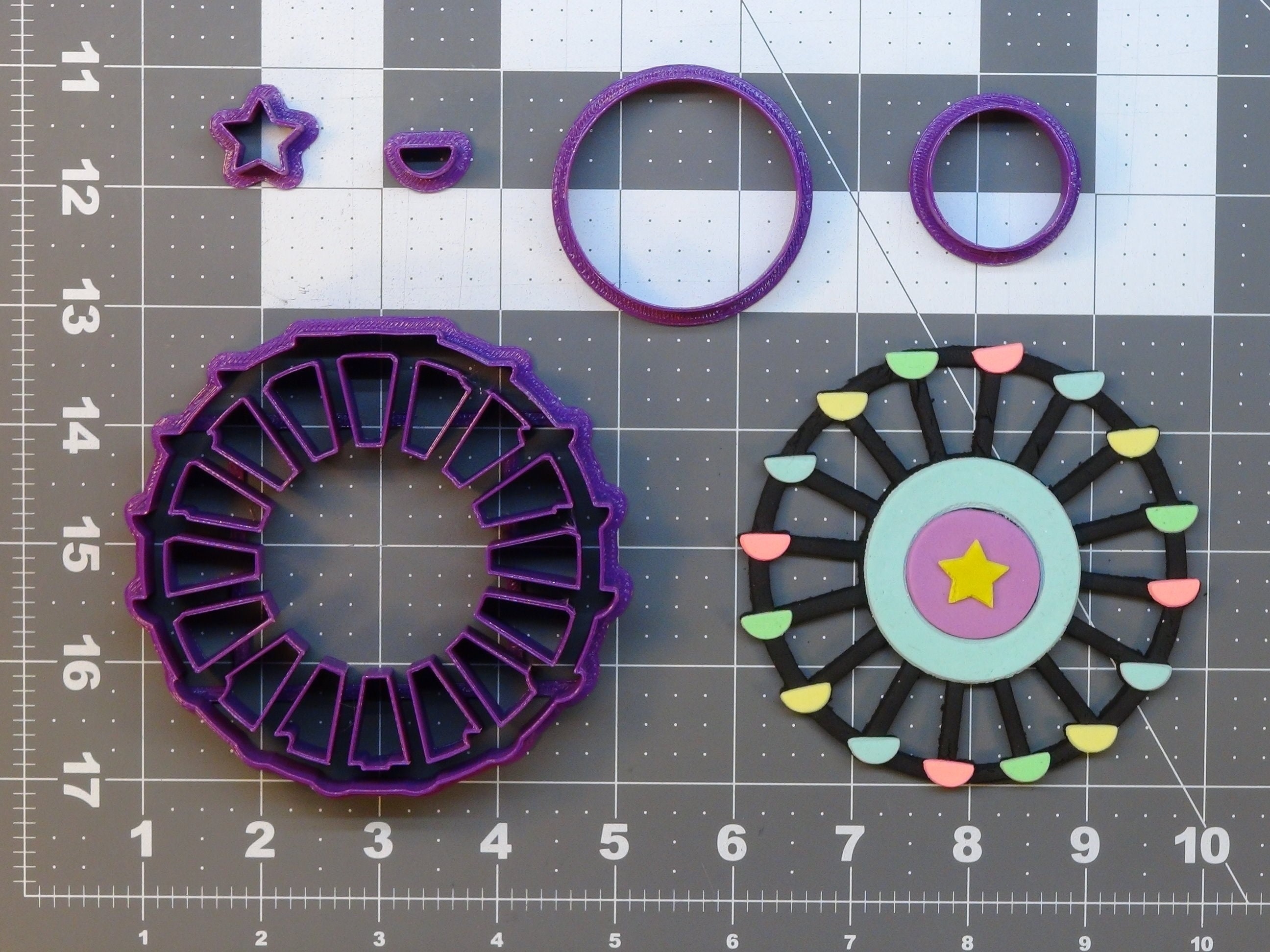 Ferris Wheel 266-467 Cookie Cutter Set - Etsy