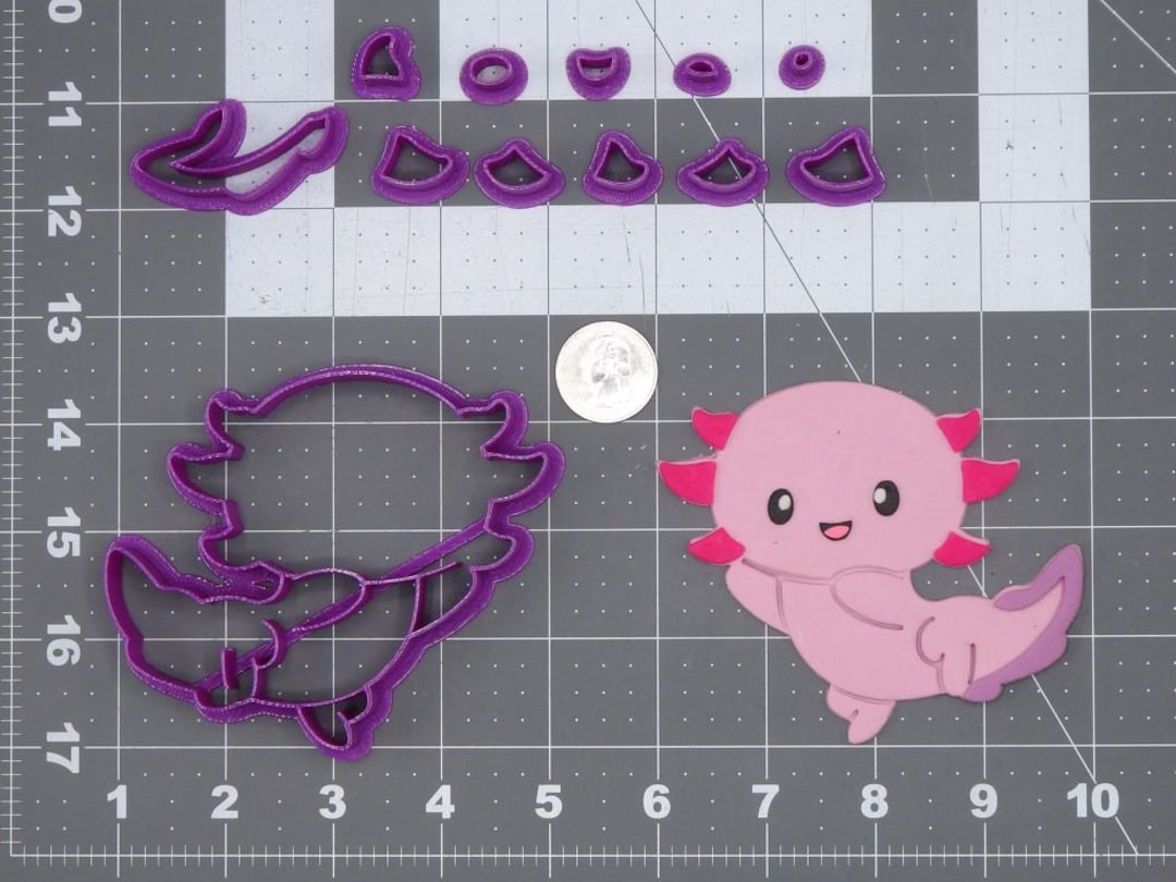 Axolotl Body 266-I366 Cookie Cutter Set - Etsy