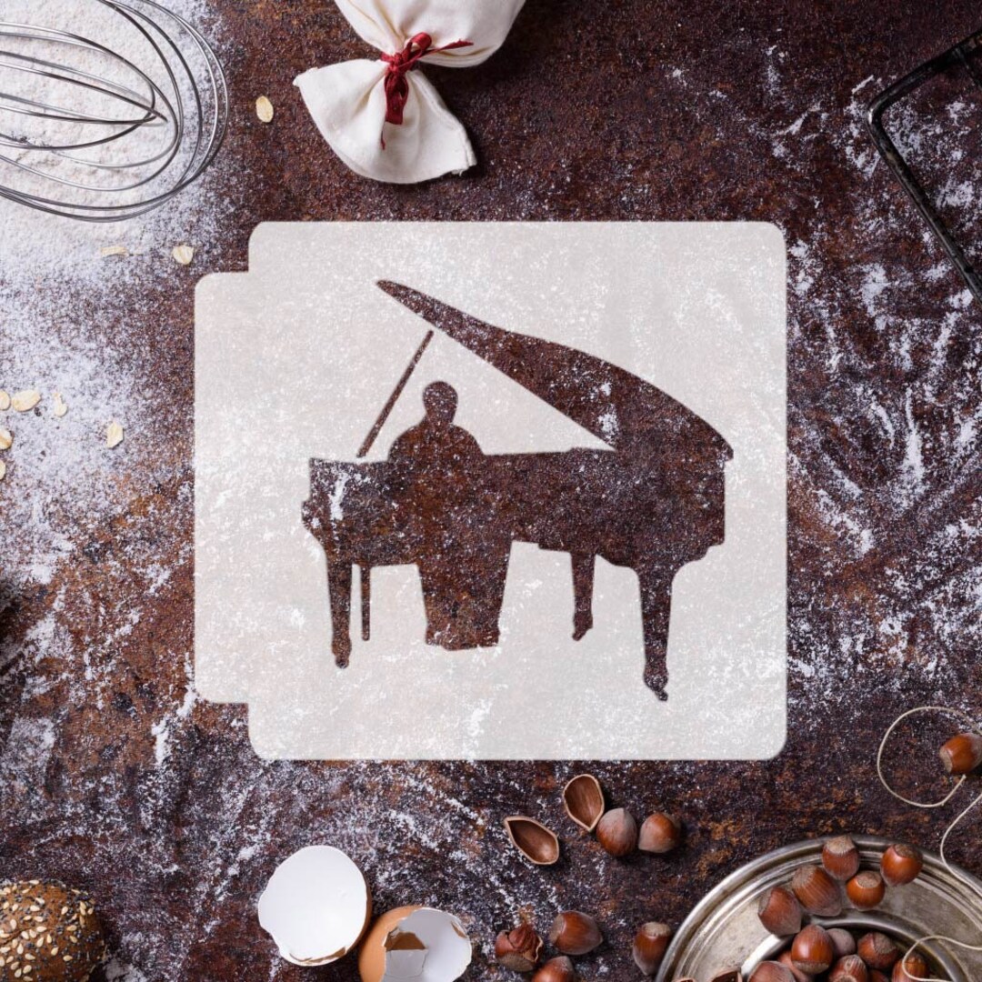 Grand Piano Player 783-I706 Stencil - Etsy