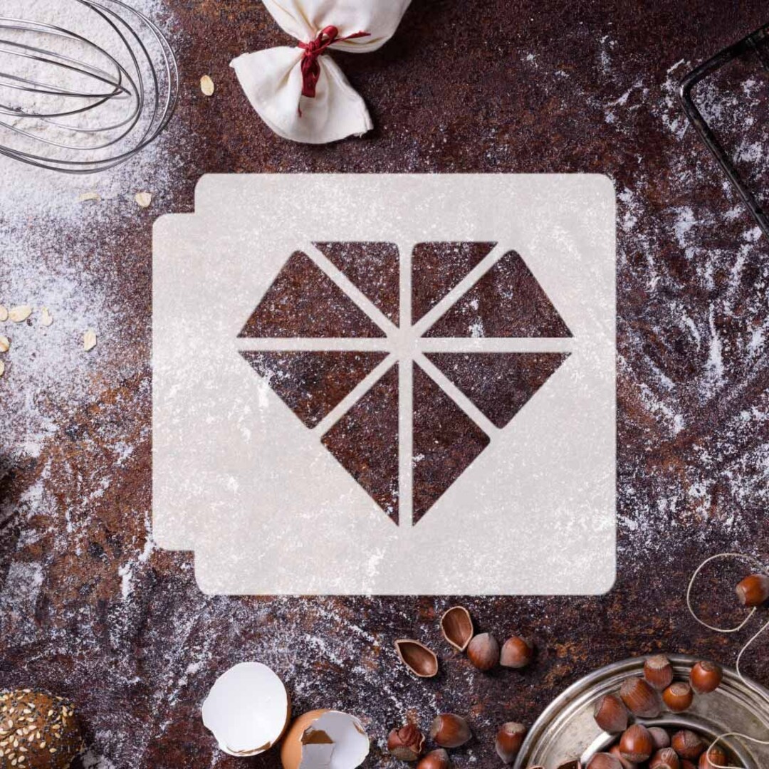 Gem Diamond 783-D148 Stencil - Etsy