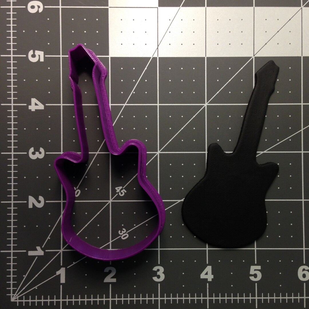 Electric Guitar Cookie Cutter - Etsy