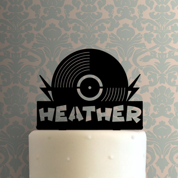 Record Birthday Cake - Etsy
