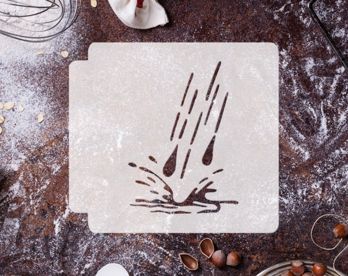 Water Drop Stencils DIY Scrapbooking Wall Stencil Decore Template 49110 ...