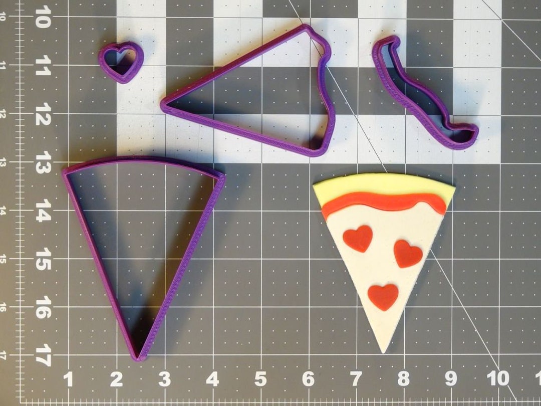 Heart Pizza 266-C741 Cookie Cutter Set - Etsy