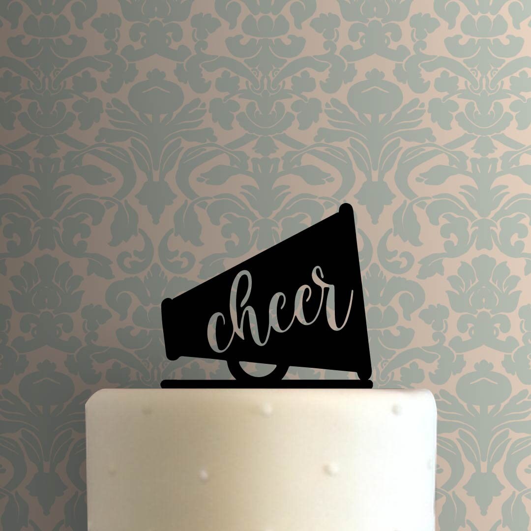 Cheer Megaphone 225-B284 Cake Topper - Etsy