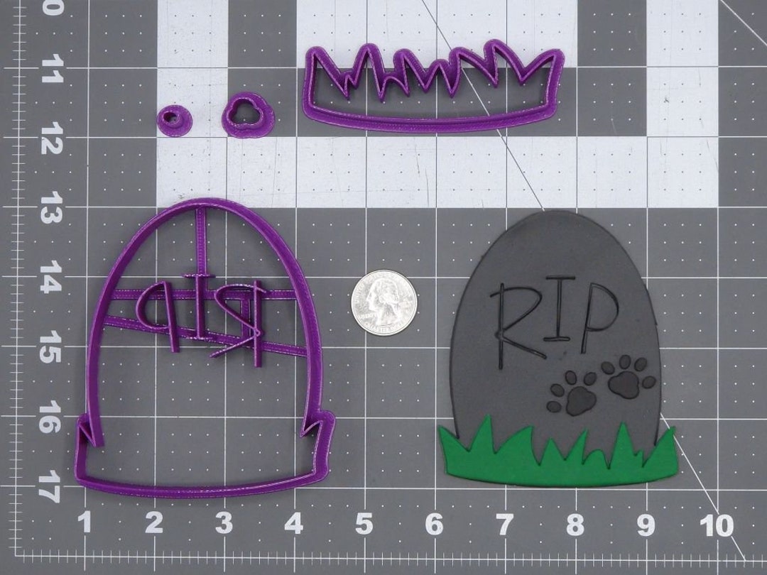 Tombstone RIP Pet 266-J344 Cookie Cutter Set - Etsy