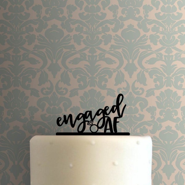 Engaged Topper - Etsy