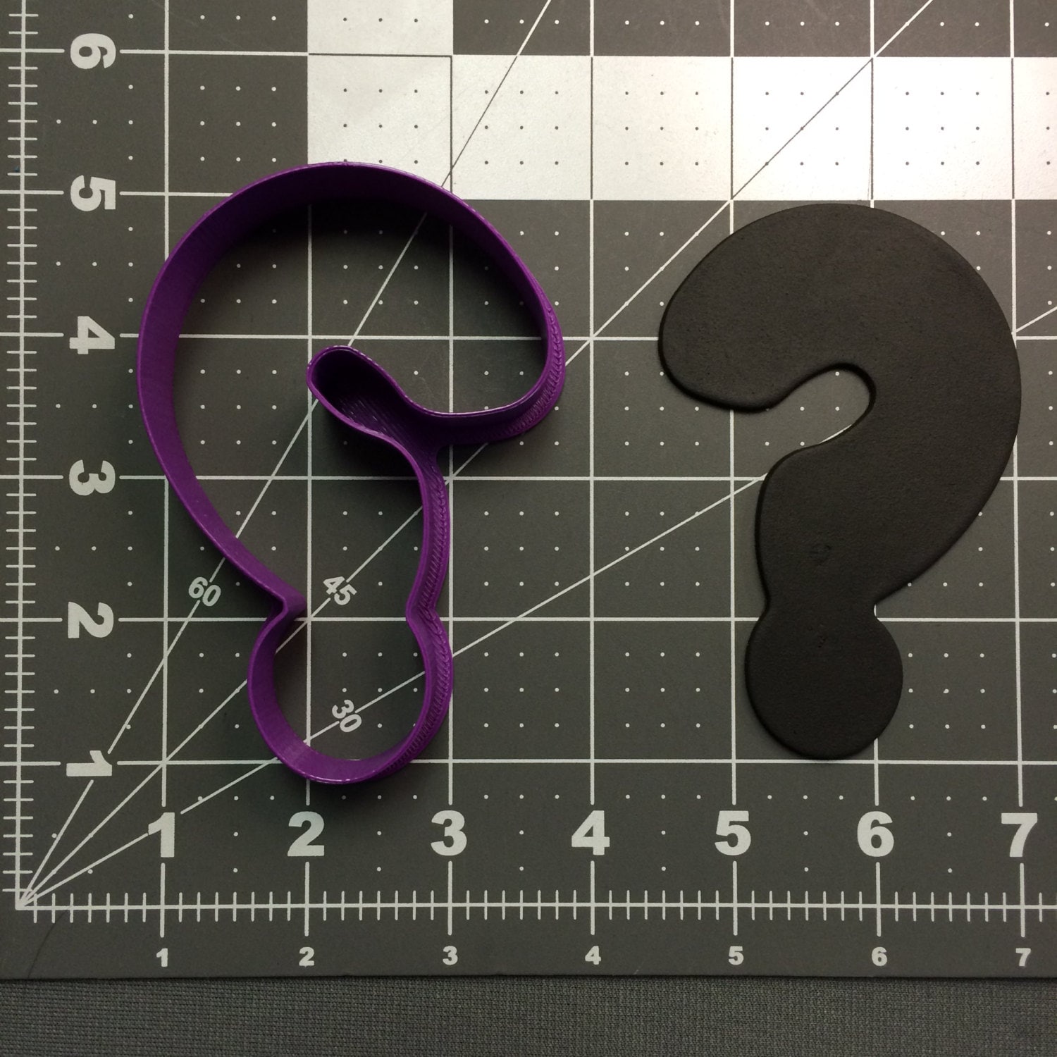 Question Mark 100 Cookie Cutter | Etsy