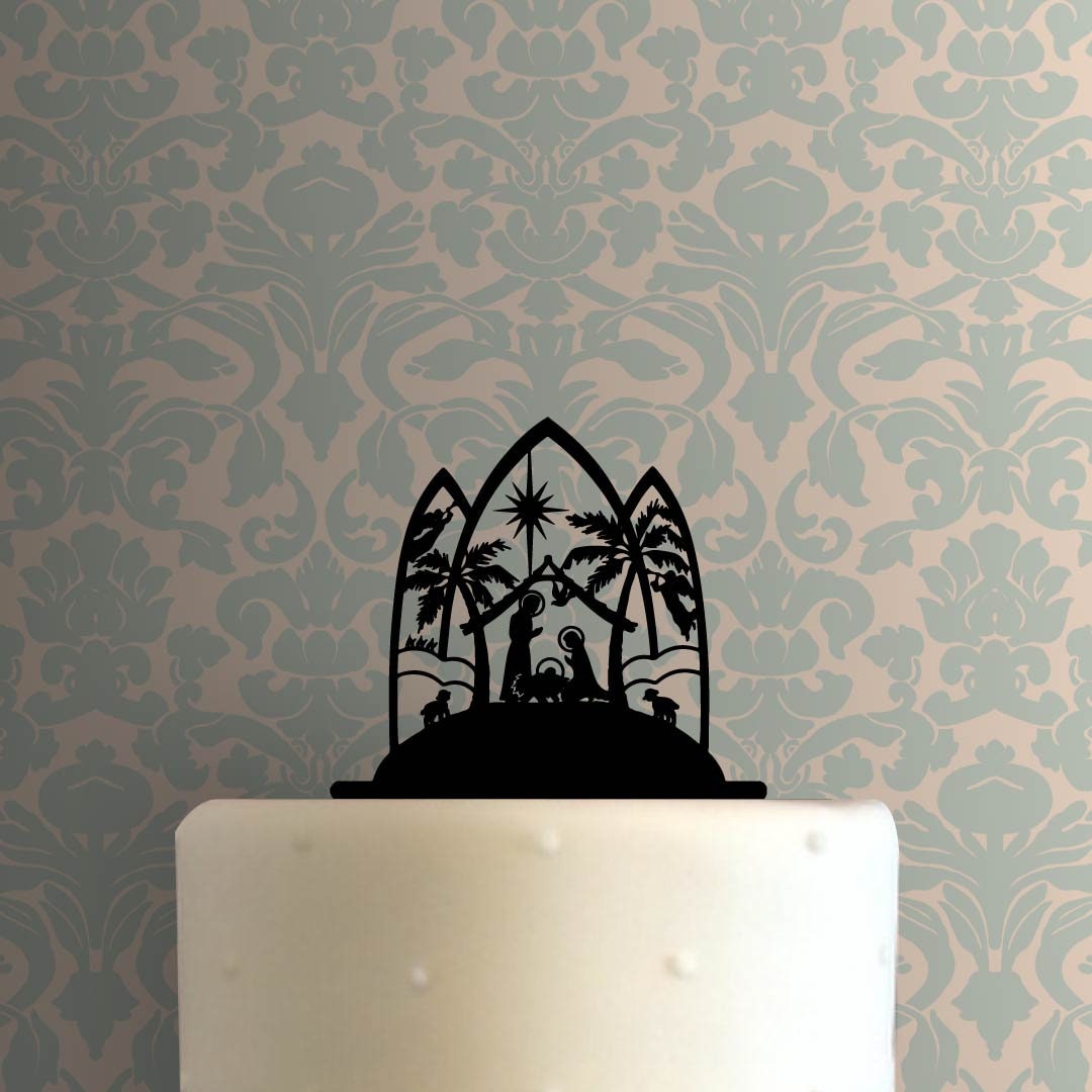 Nativity Scene 225-B244 Cake Topper - Etsy