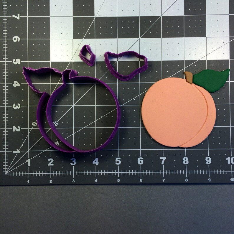 Peach 101 Cookie Cutter Set - Etsy