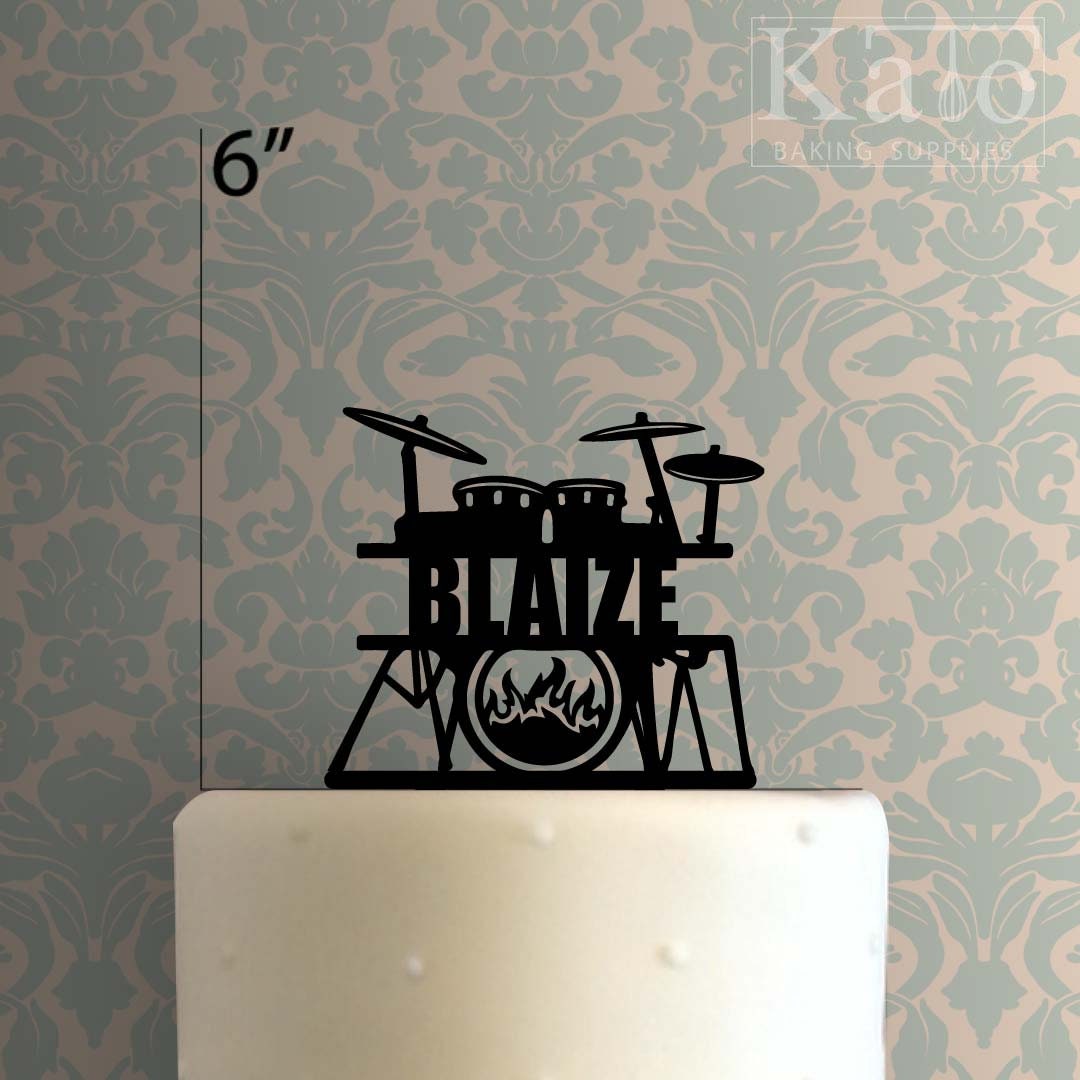 Custom Drums 225-303 Cake Topper - Etsy