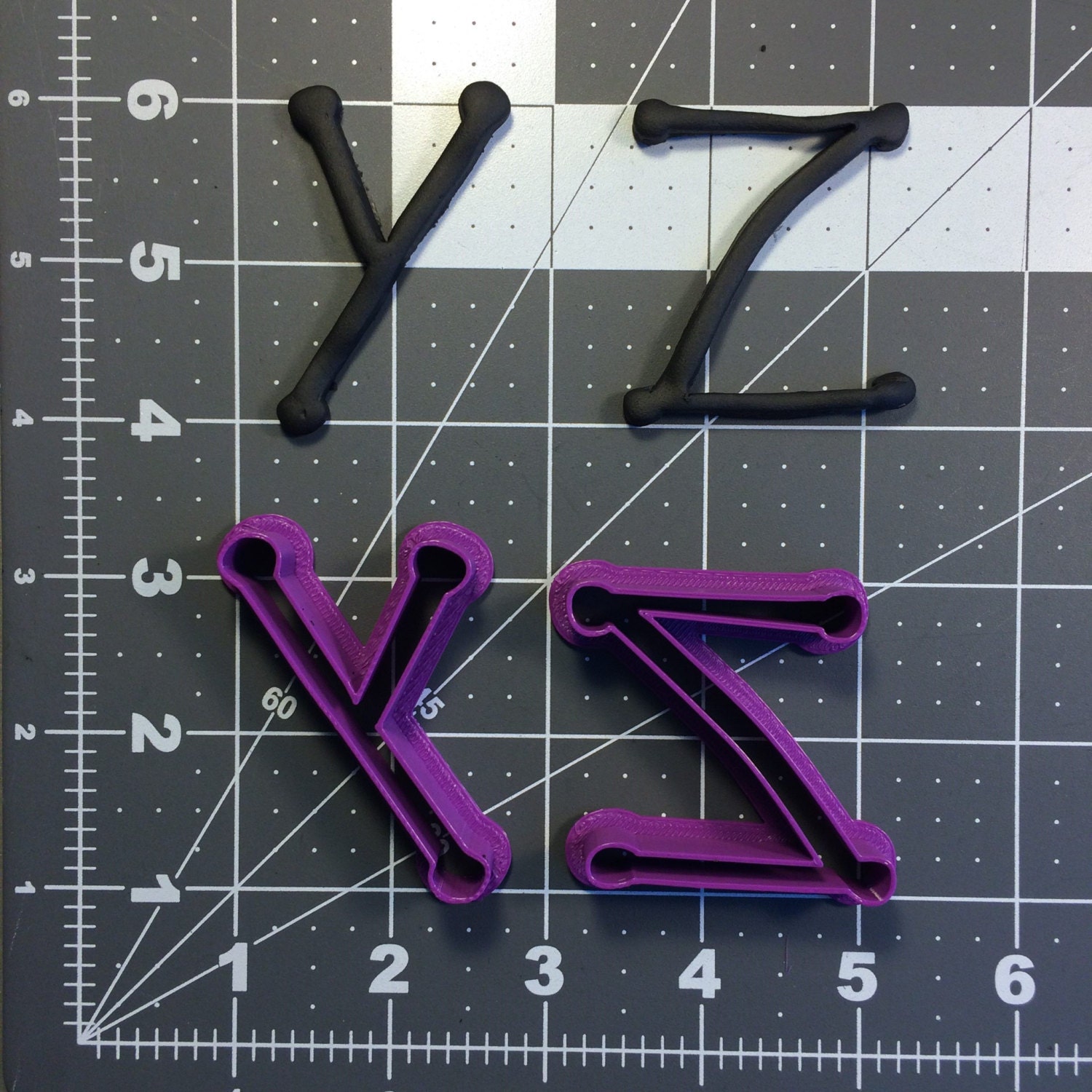 Cool Dot Font Uppercase Cookie Cutter Set - Etsy