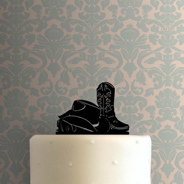 Boots Cake Topper - Etsy
