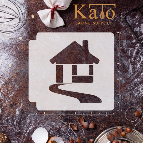 House Stencil - Etsy