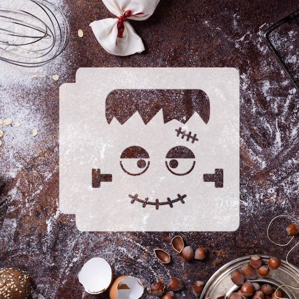 Frankenstein Stencil - Etsy