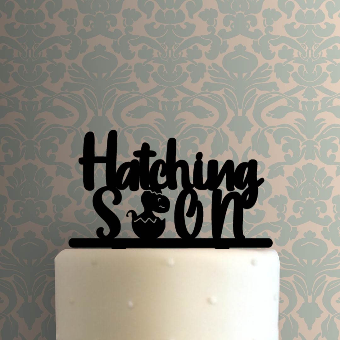 Hatching Soon Dinosaur 225-A419 Cake Topper | Etsy