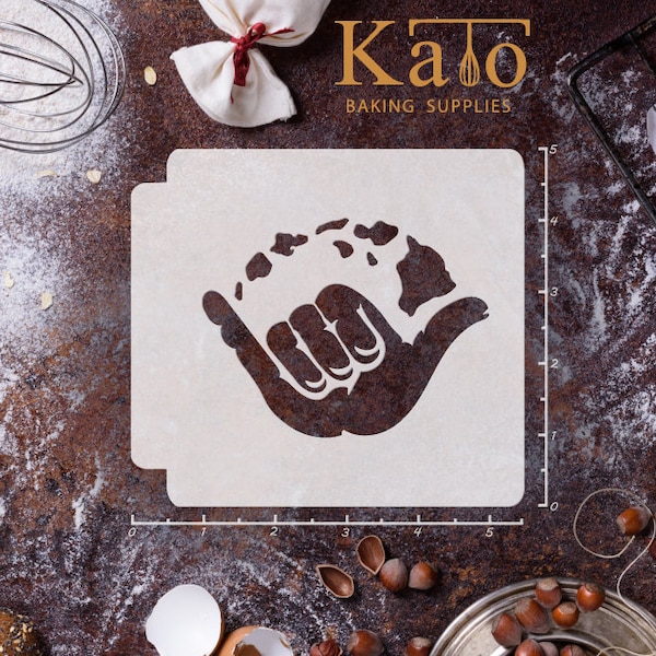 Hawaiian Islands Stencil - Etsy