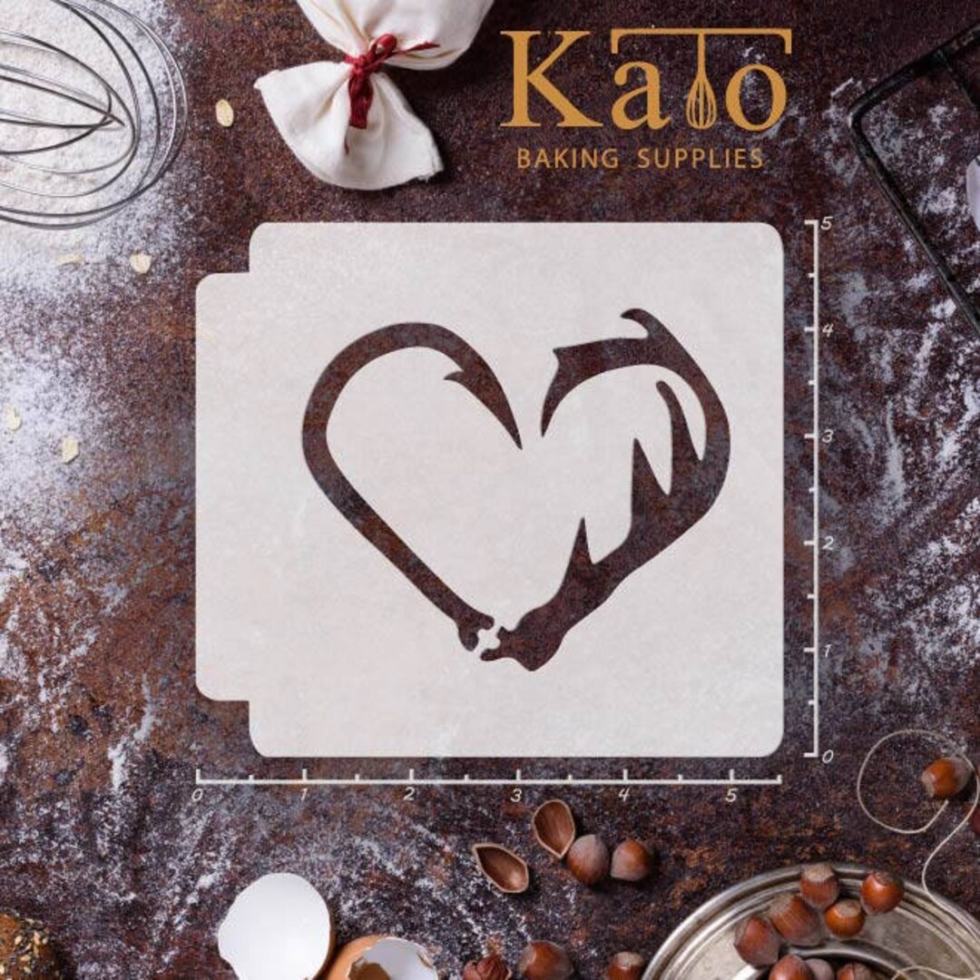 Hunter Heart 783-214 Stencil - Etsy