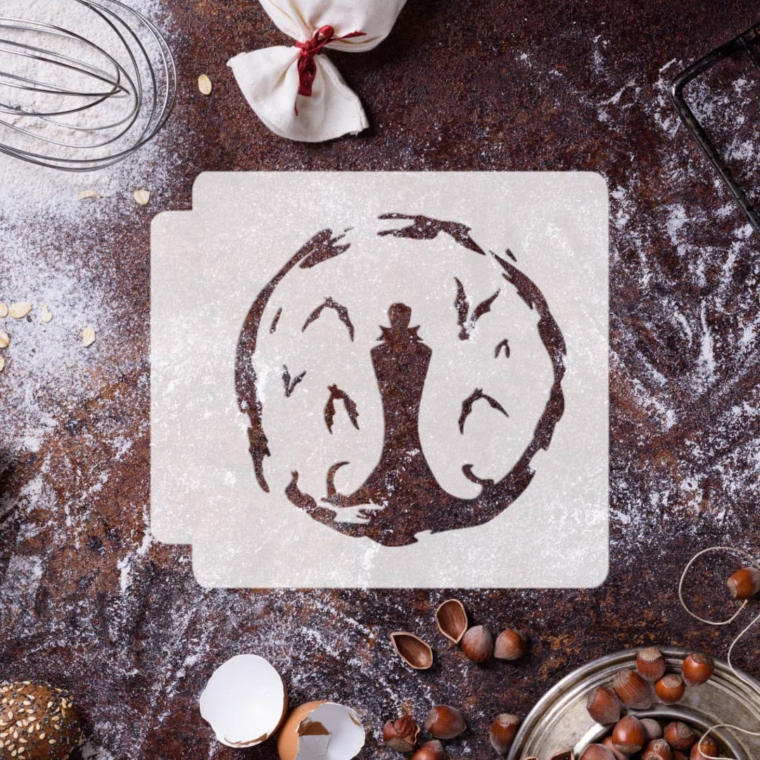 Halloween - Vampire 783-H159 Stencil - Etsy