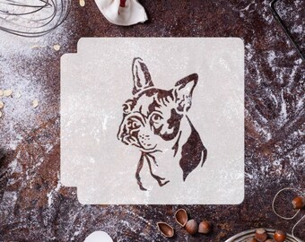 Dog Boston Terrier 783-965 Stencil - Etsy