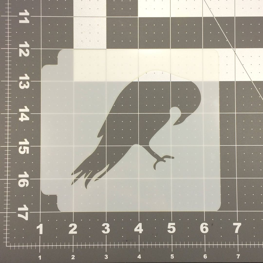 Crow 100 Stencil - Etsy