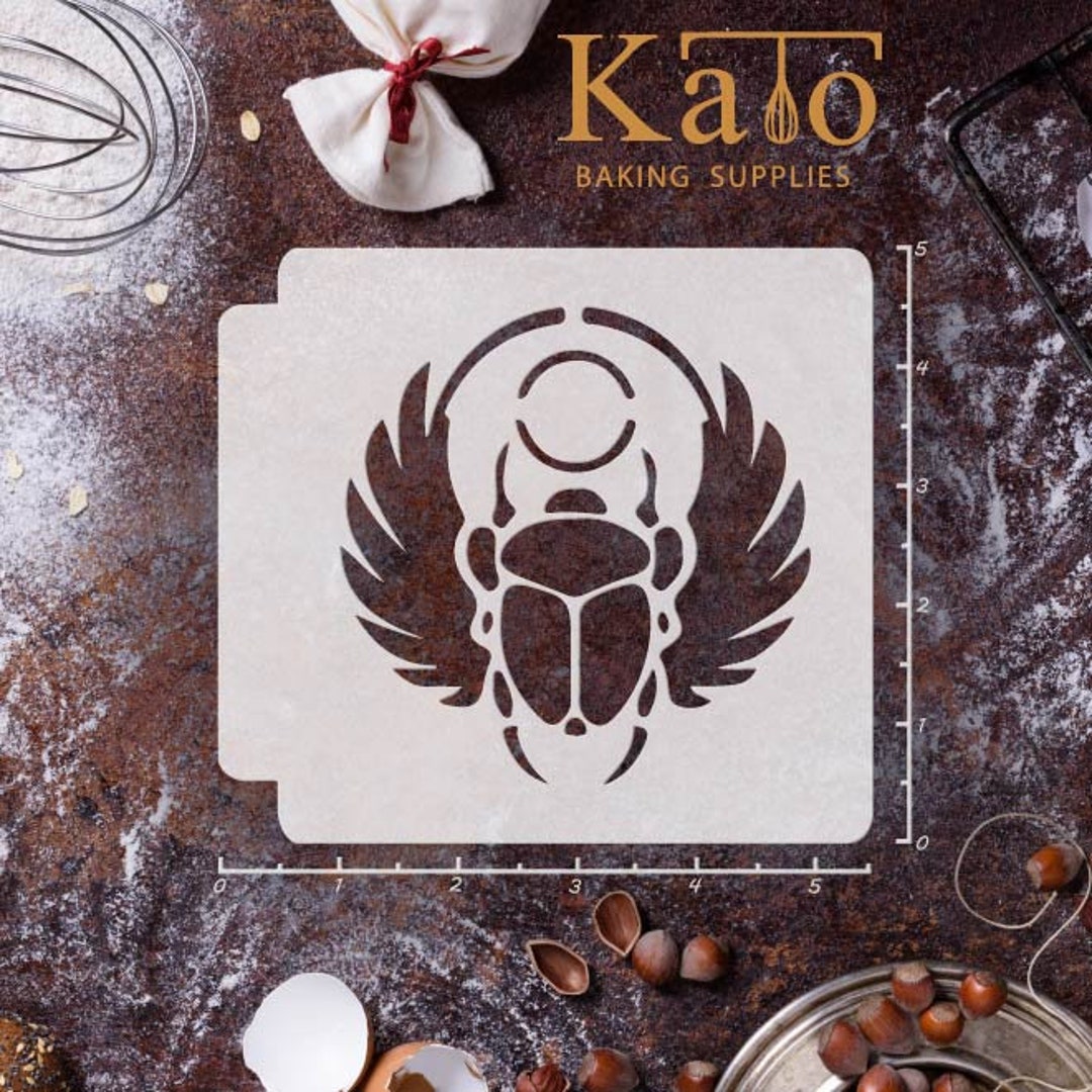 Egyptian Scarab 783-B091 Stencil - Etsy