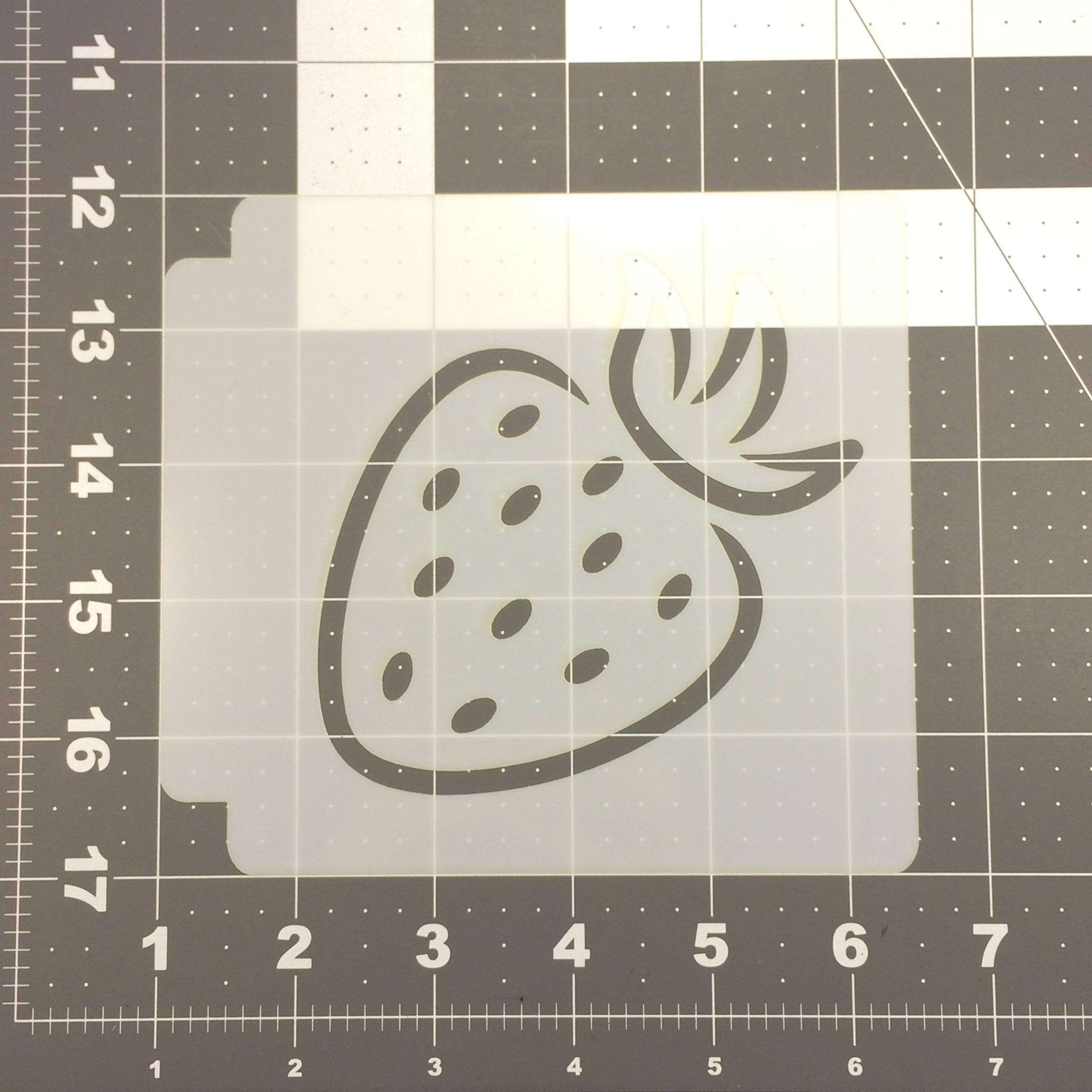 Strawberry 100 Stencil - Etsy