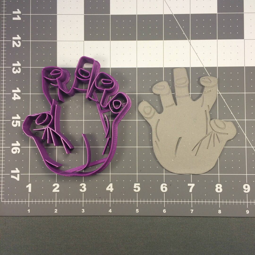 Zombie Hand 100 Cookie Cutter - Etsy