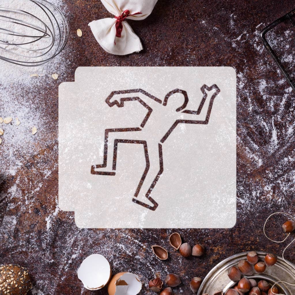 Dead Body Outline Chalk