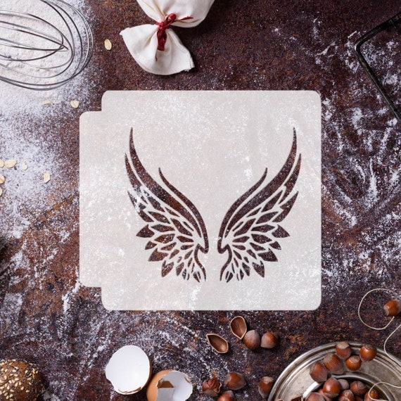 Wings 783-E525 Stencil - Etsy