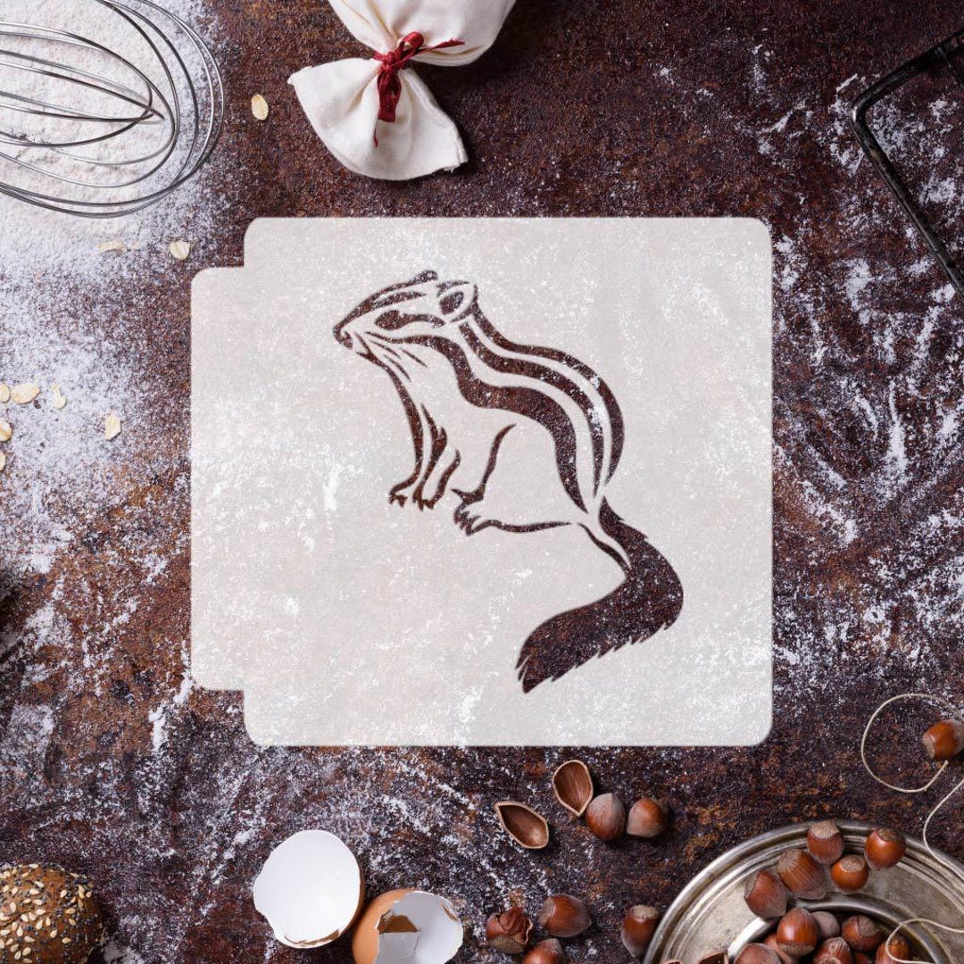 Chipmunk 783-I973 Stencil - Etsy