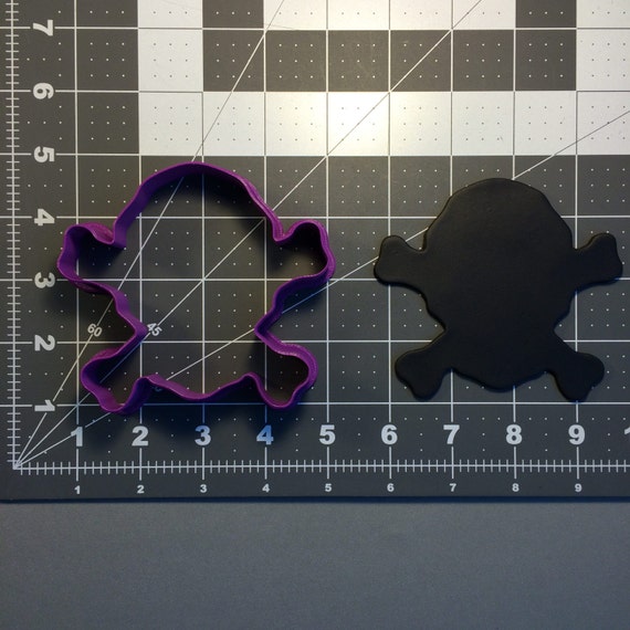 Skull and Crossbones 101 Cookie Cutter | Etsy
