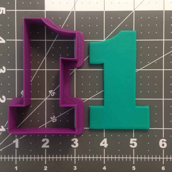 Number One Decorated Cookie - Etsy