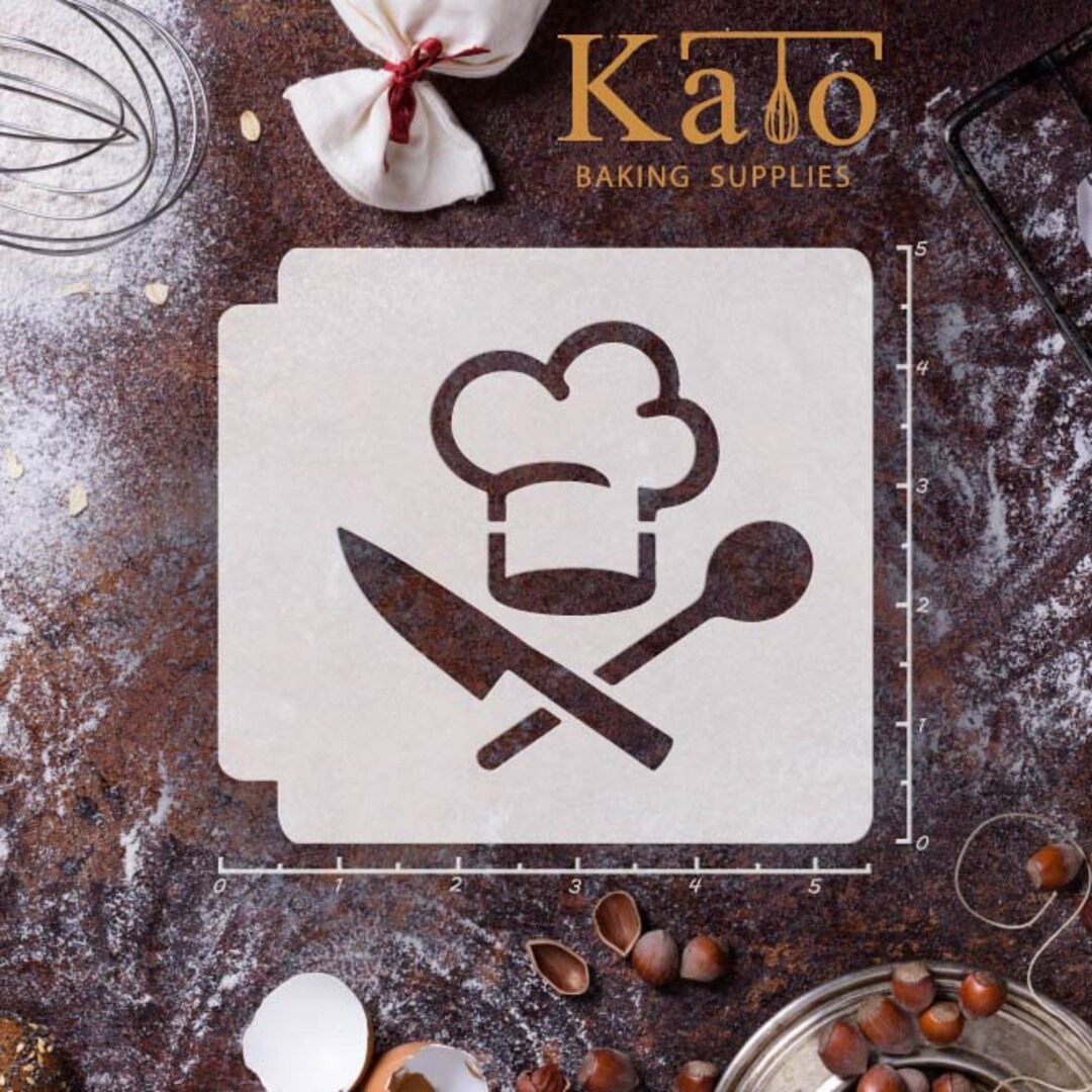 Chef and Crossbones 783-A645 Stencil - Etsy