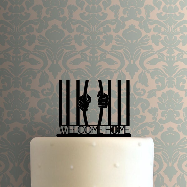 Prison Cake Topper - Etsy