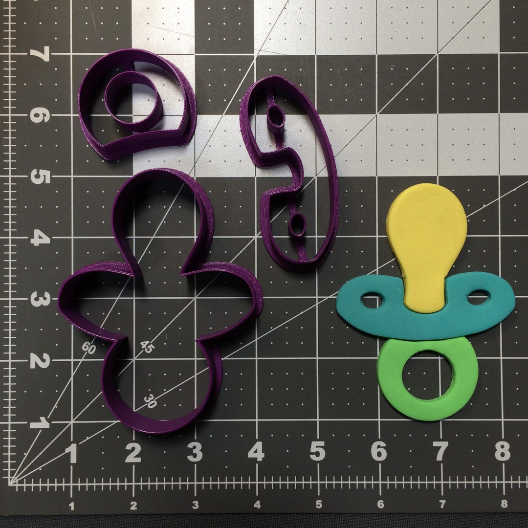 Baby Pacifier 100 Cookie Cutter Set - Etsy
