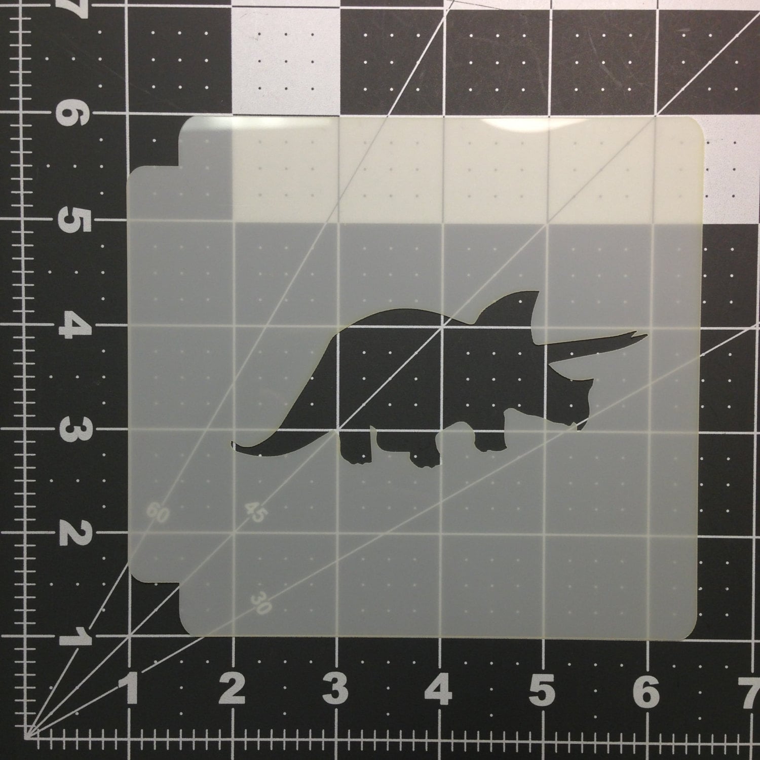 Dinosaur 101 Stencil | Etsy