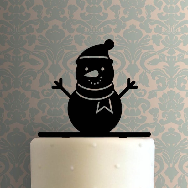 Snowman Cake Topper - Etsy